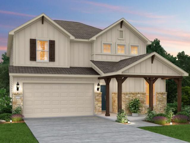 4 Bed, 3 Bath New Home plan in Liberty Hill, TX