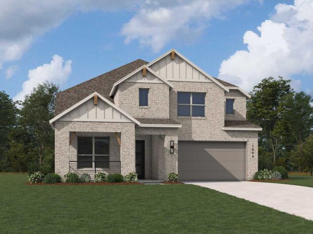 4 Bed, 3 Bath New Home plan in Liberty Hill, TX