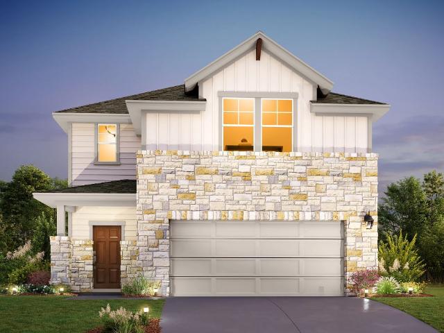 4 Bed, 3 Bath New Home plan in Liberty Hill, TX