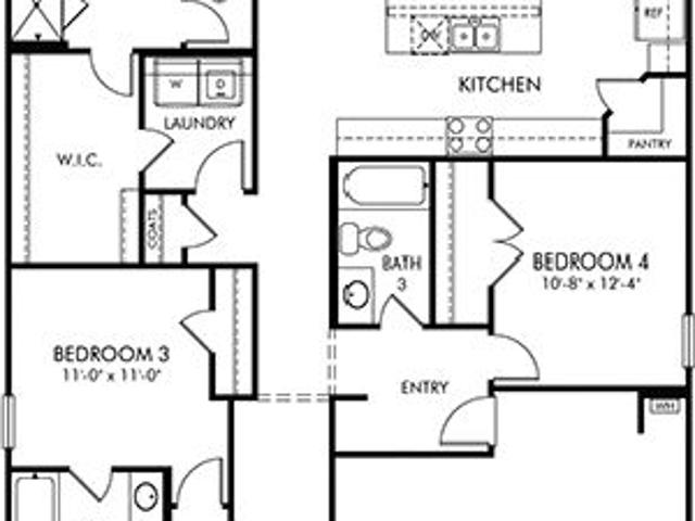 4 Bed, 3 Bath New Home plan in Longs, SC