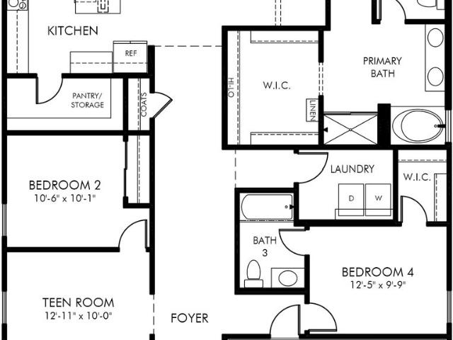 4 Bed, 3 Bath New Home plan in Maricopa, AZ