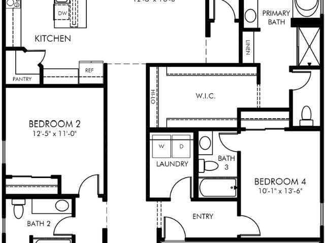 4 Bed, 3 Bath New Home plan in Maricopa, AZ