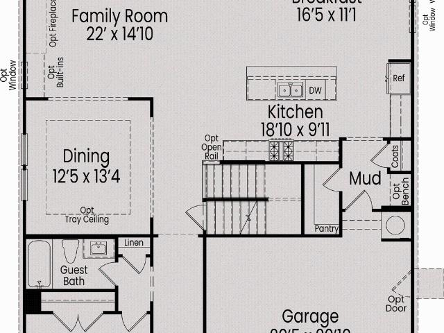 4 Bed, 3 Bath New Home plan in Mooresville, NC