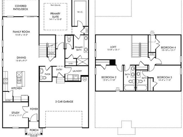 4 Bed, 3 Bath New Home plan in Murfreesboro, TN