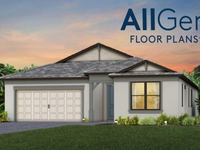 4 Bed, 3 Bath New Home plan in North Port, FL
