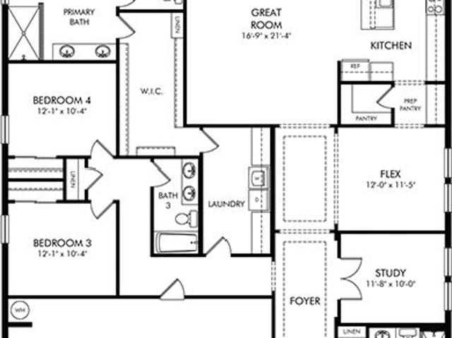 4 Bed, 3 Bath New Home plan in Ormond Beach, FL