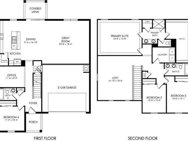 4 Bed, 3 Bath New Home plan in Palmetto, FL