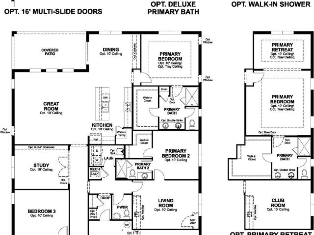 4 Bed, 3 Bath New Home plan in Parrish, FL