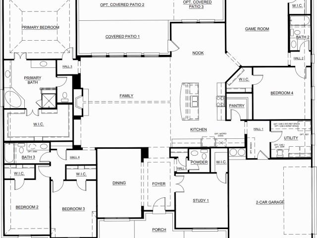 4 Bed, 3 Bath New Home plan in Red Oak, TX