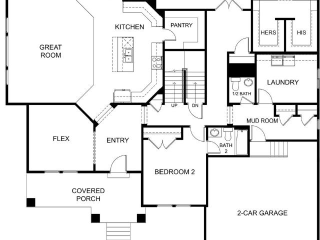 4 Bed, 3 Bath New Home plan in Riverton, UT