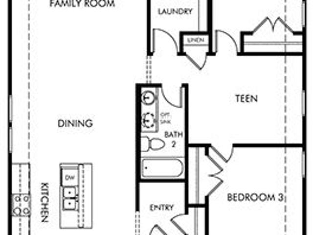 4 Bed, 3 Bath New Home plan in San Antonio, TX