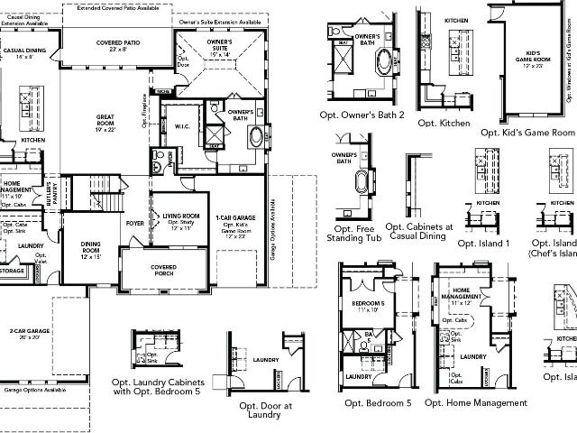 4 Bed, 3 Bath New Home plan in San Antonio, TX