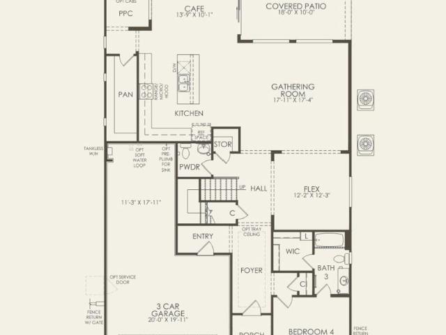 4 Bed, 3 Bath New Home plan in San Tan Valley, AZ