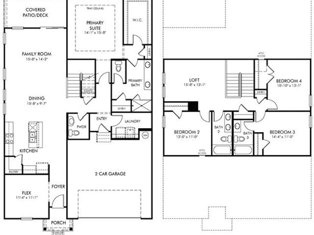 4 Bed, 3 Bath New Home plan in Smyrna, TN