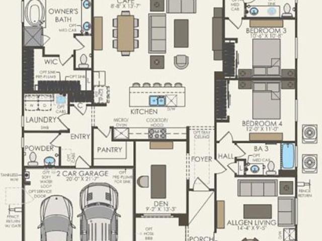 4 Bed, 3 Bath New Home plan in Surprise, AZ