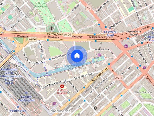 4 bed apartment to rent in Merchant Square East, London
