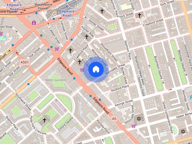 4 BED HOUSE ROOF TERR & PATIO GDN Brendon Street, London, W1H 5HE