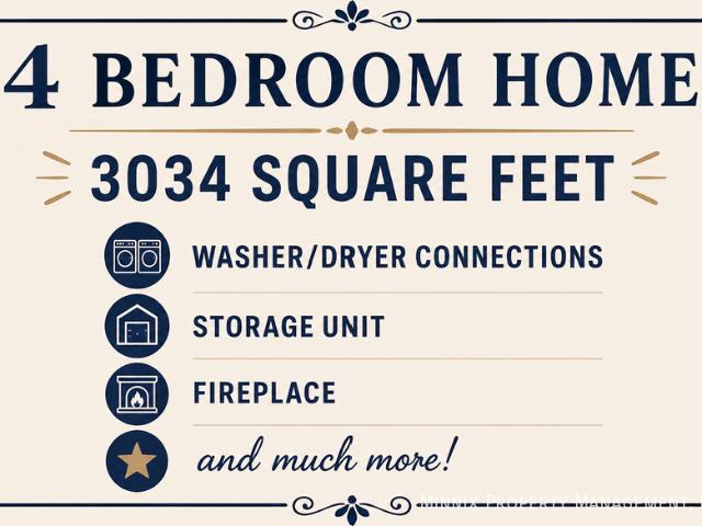 4 bedroom/ 3 bath | 3514 Danbury Dr