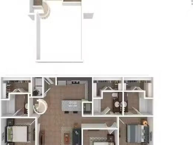 4 Bedroom 2 Bathroom