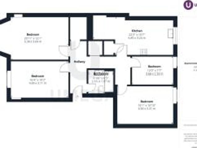 4 bedroom apartment for rent in Marchmont Street, Marchmont, Edinburgh, EH9