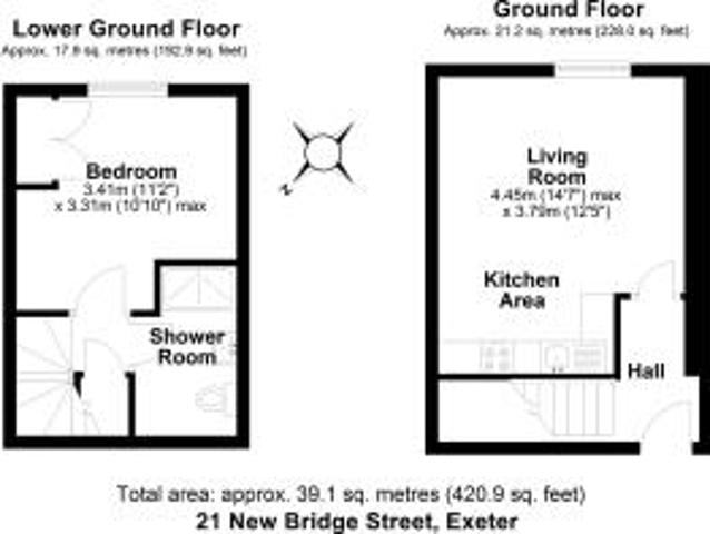 4 bedroom block of apartments for sale in Four 1 bedroom Self Contained Flats, EX4