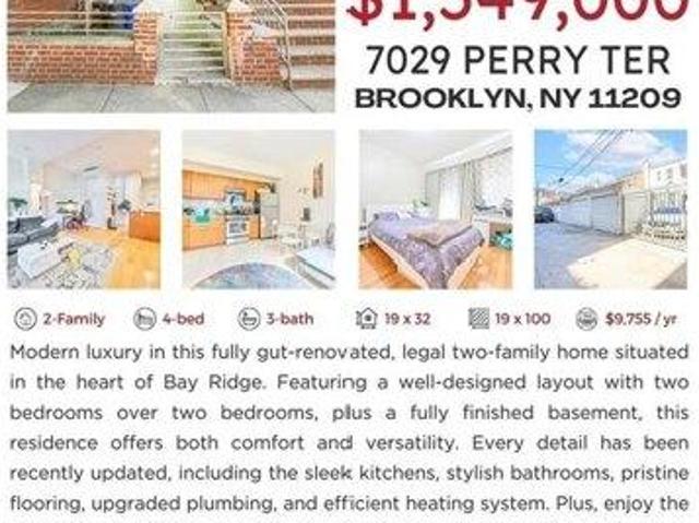 4 bedroom, Brooklyn NY 11209 LS102283333