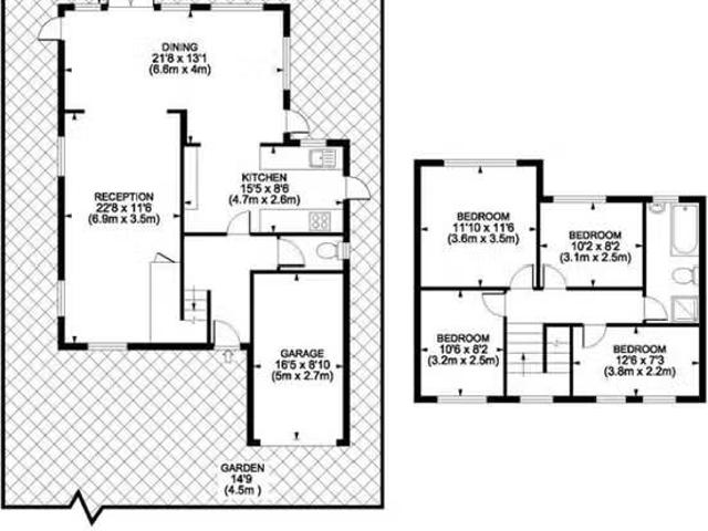 4 bedroom detached house for rent in Church Road, Potters Bar.
