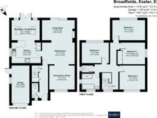 4 bedroom detached house for sale in Delius Crescent, Broadfields, Exeter, Devon, EX2