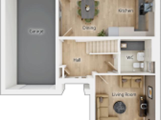 4 bedroom detached house for sale in Kenton Bank Foot, Newcastle Upon Tyne, NE13 8AG, NE13