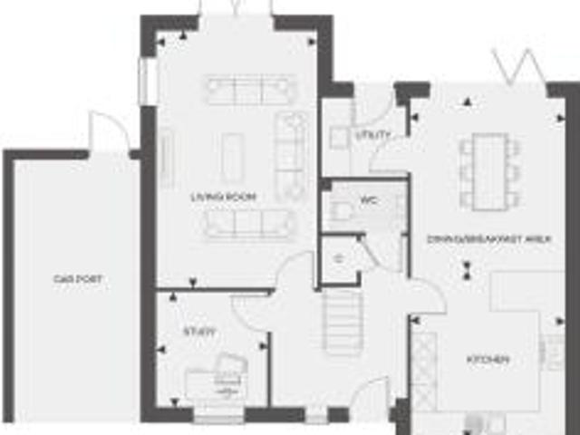 4 bedroom detached house for sale in Home 5, The Chartwell, Benenden Meadows, Benenden, TN17