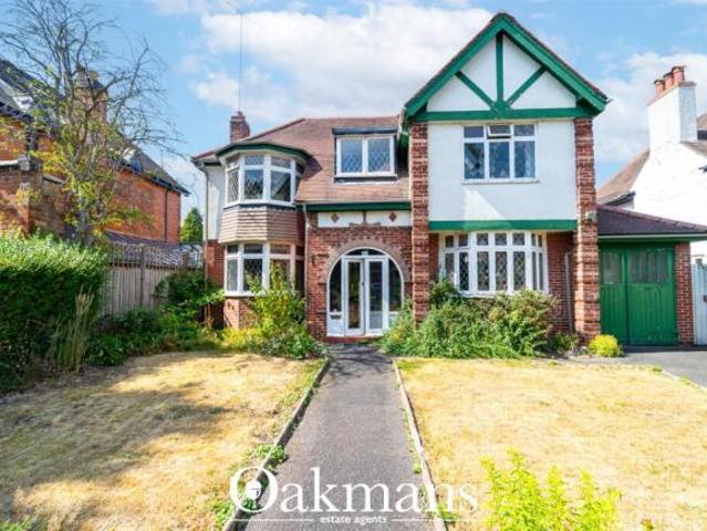 4 bedroom detached house for sale in Oakfield Road, Selly Park, Birmingham, West Midlands, B29