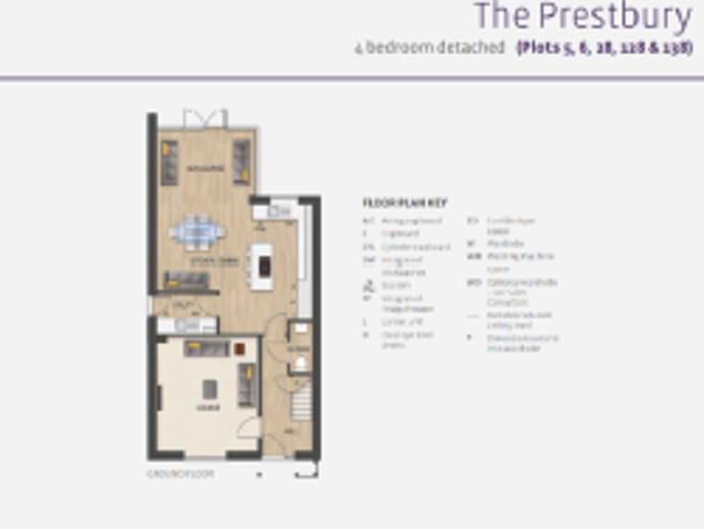 4 bedroom detached house for sale in Off Cheltenham Road East, Churchdown GL3 1AE, GL3