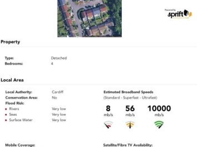 4 bedroom detached house for sale in Millrace Close, Lisvane, Cardiff, CF14