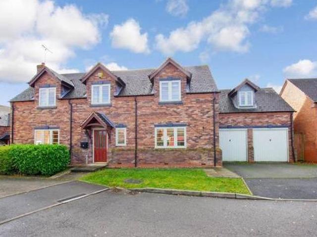 4 bedroom detached house for sale in Nancy Talbot Close Abbots Bromley WS15