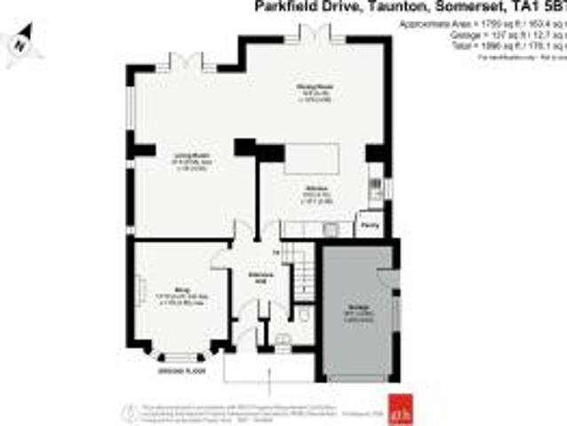 4 bedroom detached house for sale in Parkfield Drive, Taunton, Somerset, TA1