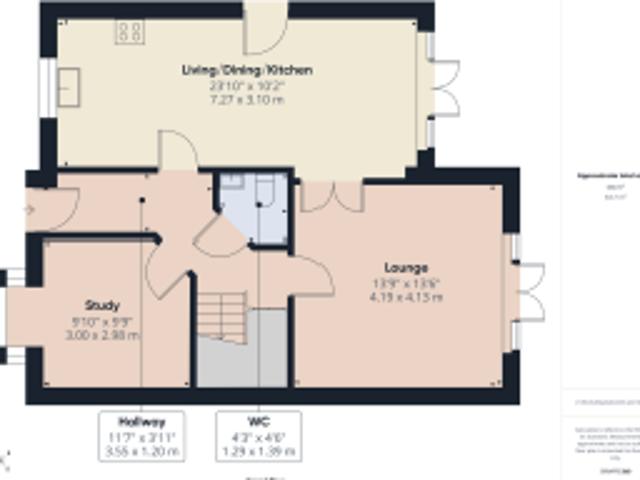 4 bedroom detached house for sale in Parsons Green, DE22