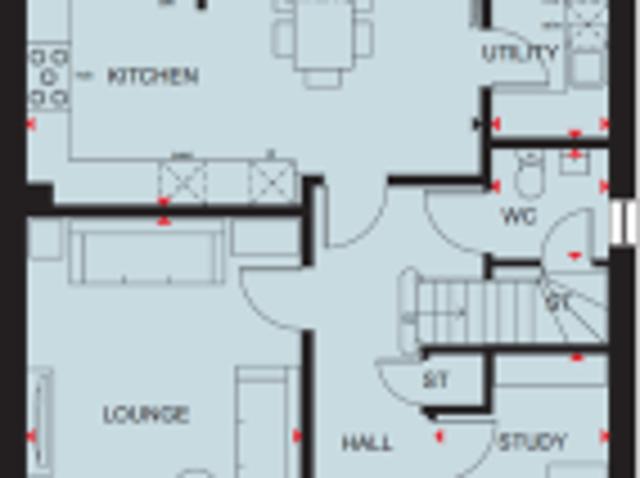 4 bedroom detached house for sale in Peglars Way, Wichelstowe, Swindon, SN1 7BY, SN1