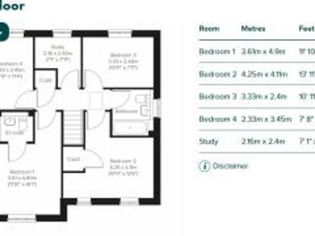 4 bedroom detached house for sale in Plot 440 Cherrywood Grange, Stone Barton Road, Tithebarn, Exeter, Devon, EX1 4DN, EX1