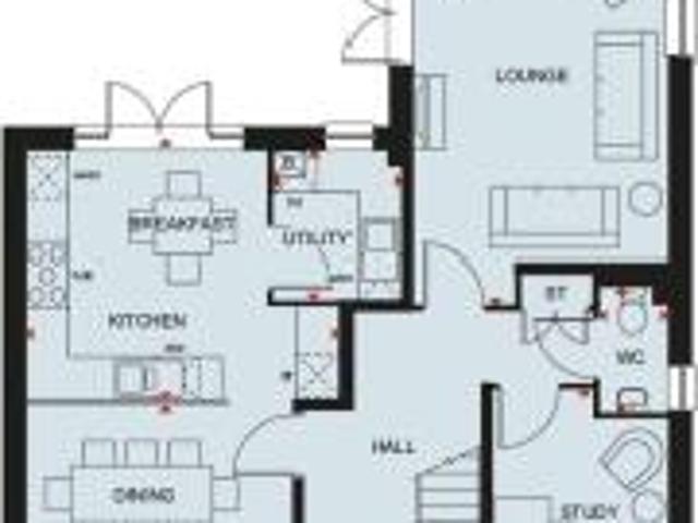 4 bedroom detached house for sale in Plot 104 Wigston Meadows SOUTH, Leicester, LE18
