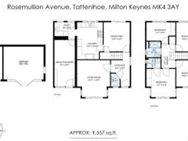4 bedroom detached house for sale in Rosemullion Avenue, Tattenhoe, Milton Keynes, MK4