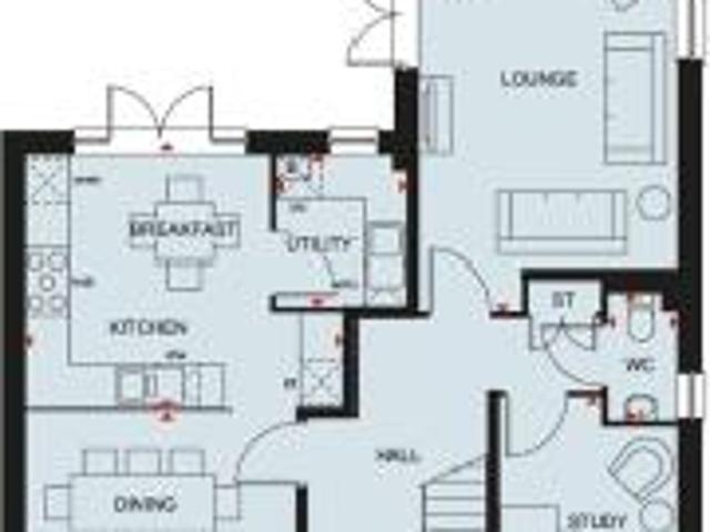 4 bedroom detached house for sale in Wigston Meadows North, Newton Lane, LE18
