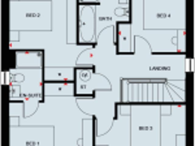 4 bedroom detached house for sale in Wigston Meadows North, Newton Lane, LE18