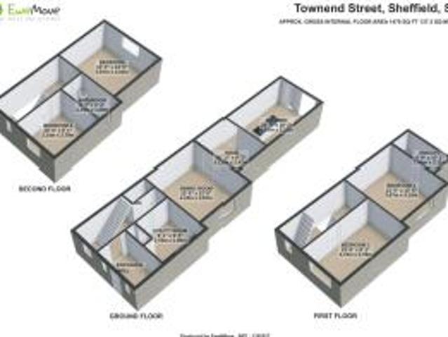 4 bedroom detached house for sale in Townend Street, Sheffield, South Yorkshire, S10