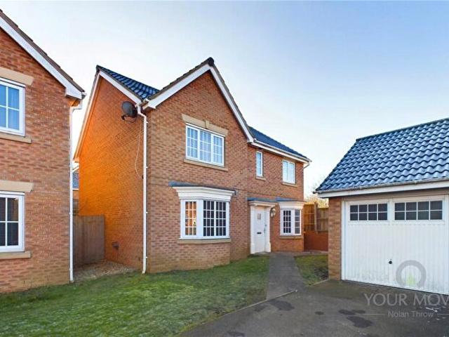 4 Bedroom Detached House To Rent In Chalon Close, Wellingborough, Northamptonshire, NN8