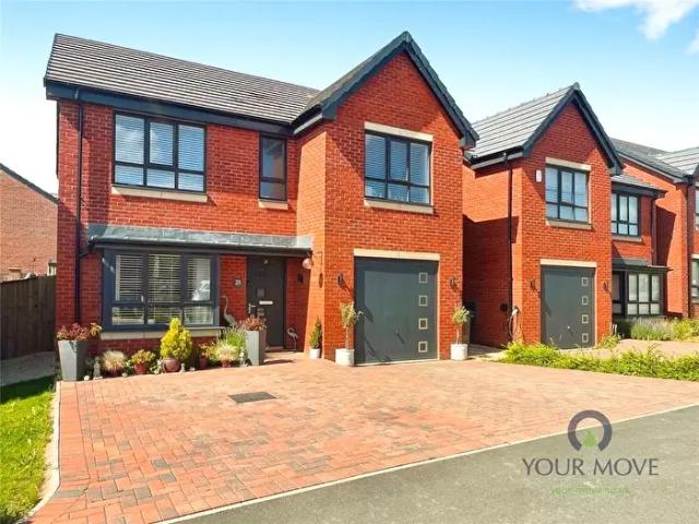 4 Bedroom Detached House To Rent In Deepfields Drive, Shipley, Heanor, Derbyshire, DE75