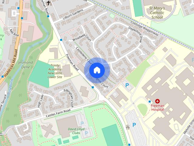 4 bedroom Detached house to rent in Donnington Court, South Gosforth, Newcastle Upon Tyne NE3