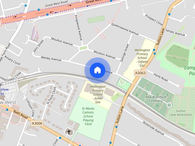 4 bedroom end of terrace house for rent