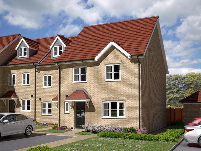 4 bedroom end of terrace house for sale