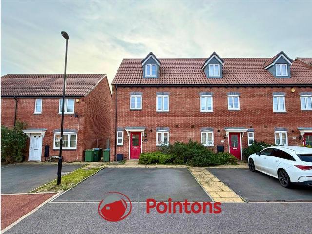 4 bedroom end of terrace house for sale
