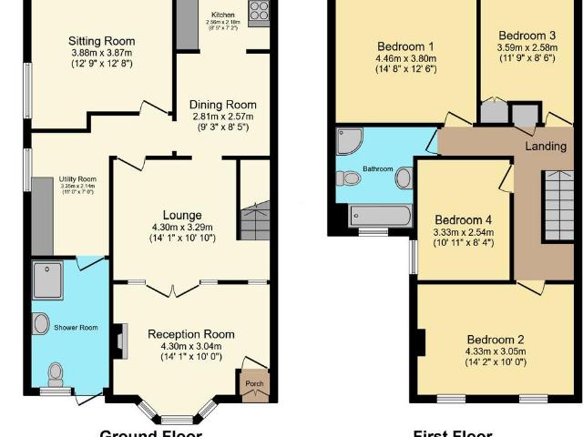 4 bedroom end of terrace house for sale